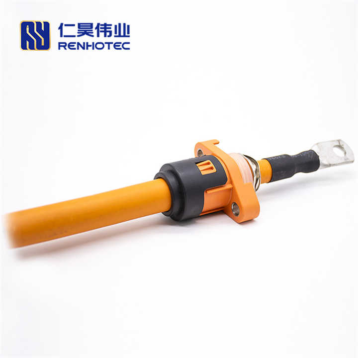 850V Power 1pin through Hole Series Connector for EV Motor