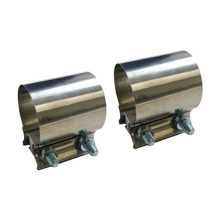 T304 스테인레스 스틸 엉덩이 조인트 밴드 배기 클램프 배기 시스템 머플러배기 파이프