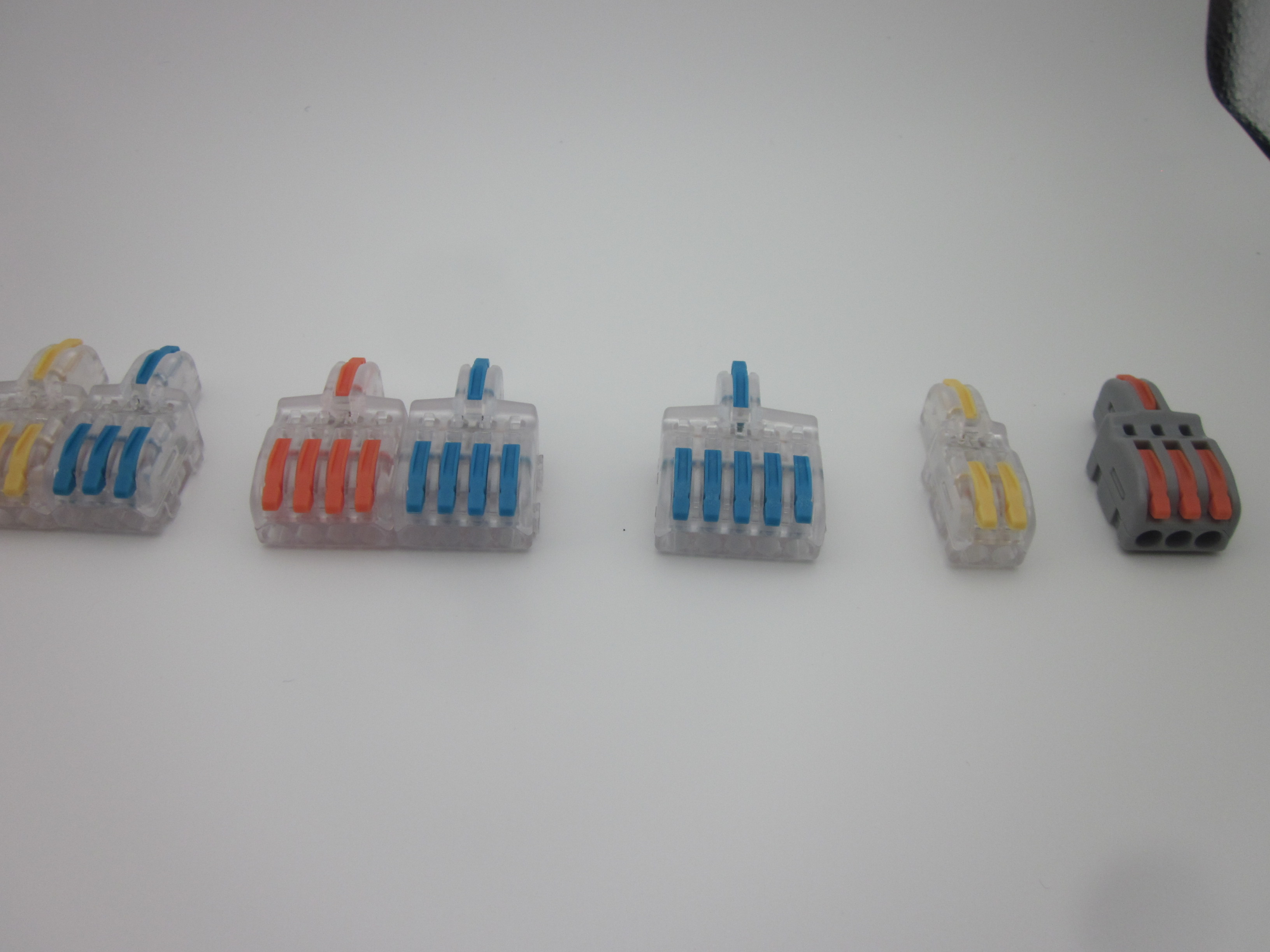 SPL-2 Wire to Wire Connector Color Button LN 2 Pole Conductor Compact ...