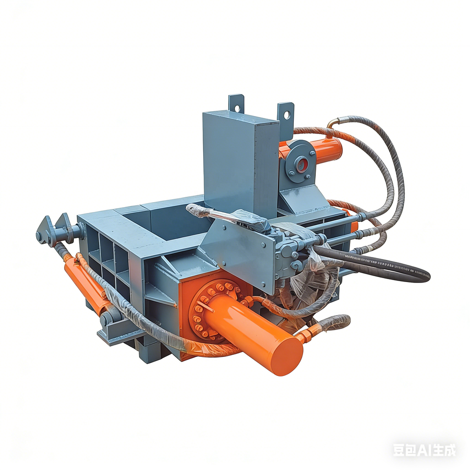 Hydraulic Press Waste Paper Baler Machine Automatic Baling Scrap Metal ...