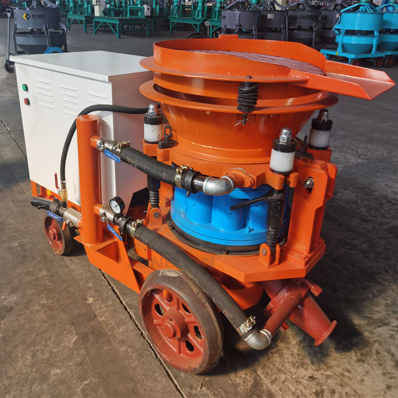 Electric Mortar Concrete Gunning Spraying Shotcrete Machine Refractory ...