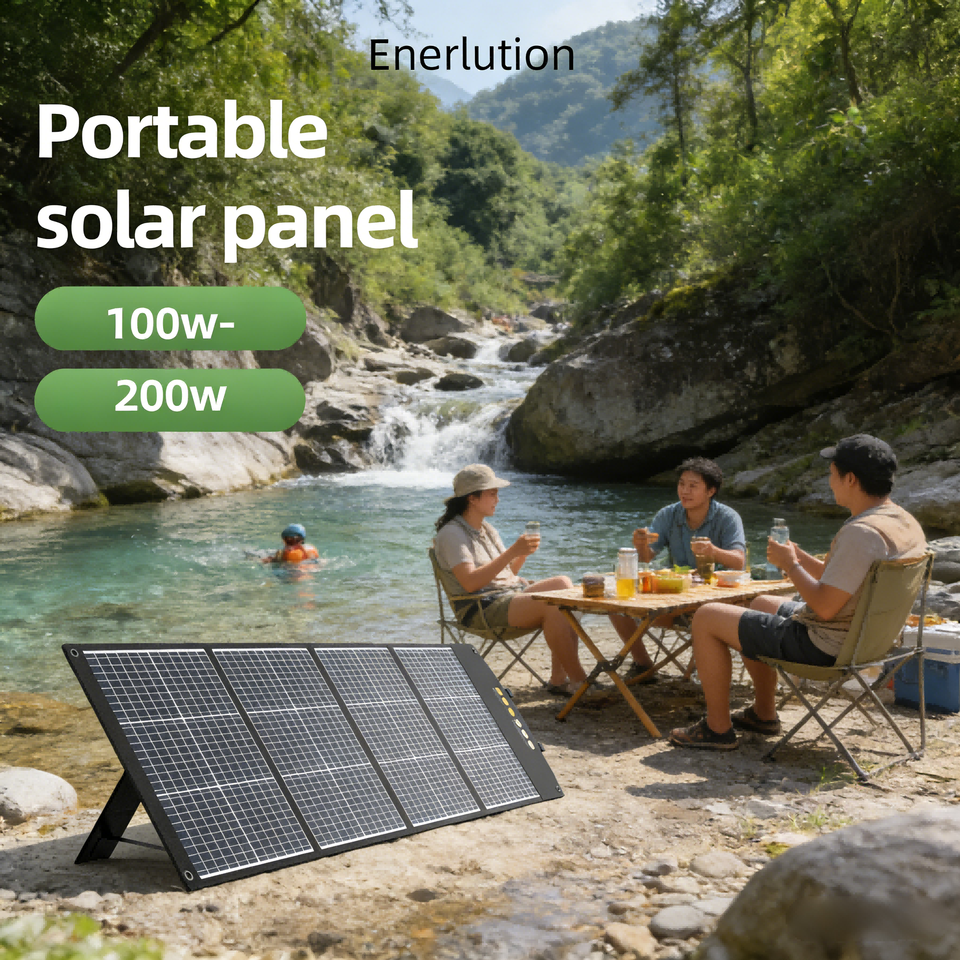 Hot Promotion 200W Six Slices Foldable Solar Panel High Efficiency 23% ...