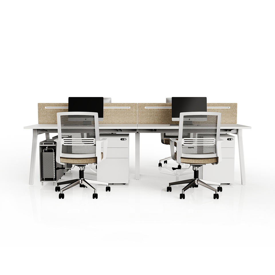 Office Cubicle 4 Person Computer Workstation Suppliers