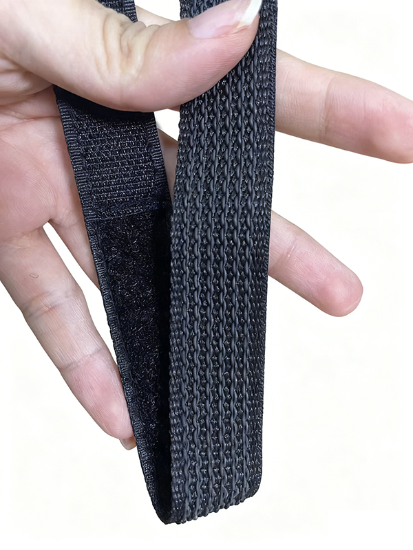 DANSKY Self-Adhesive Adjustable Black Nylon Battery Straps Hook Loop ...