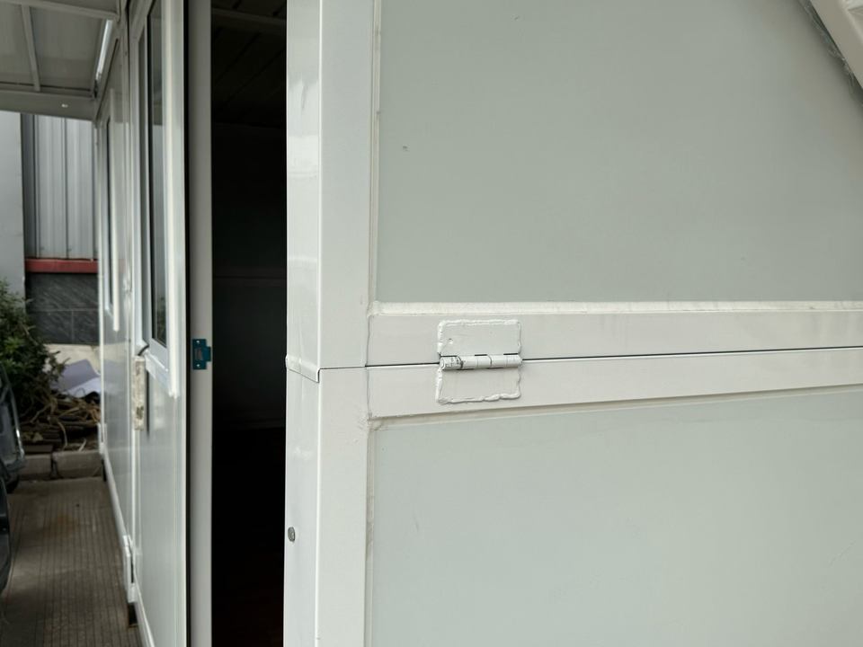 Heavy Duty Steel Frame Folding Container House Prefabricated Modular ...