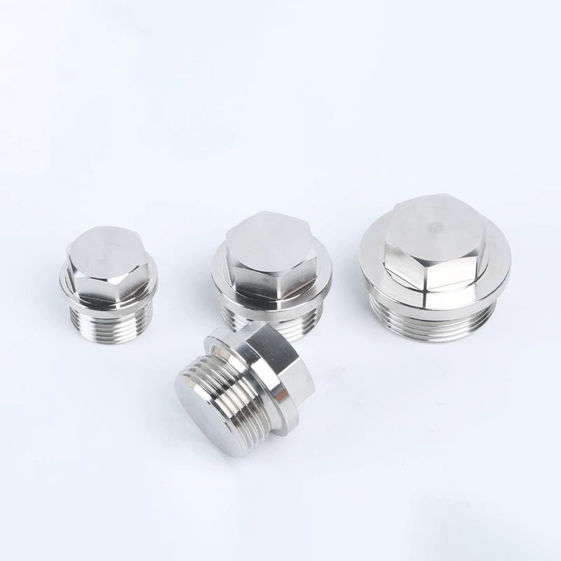 Outer Hexagon Flange Plug Special Material Duplex Stainless Steel 2507 ...