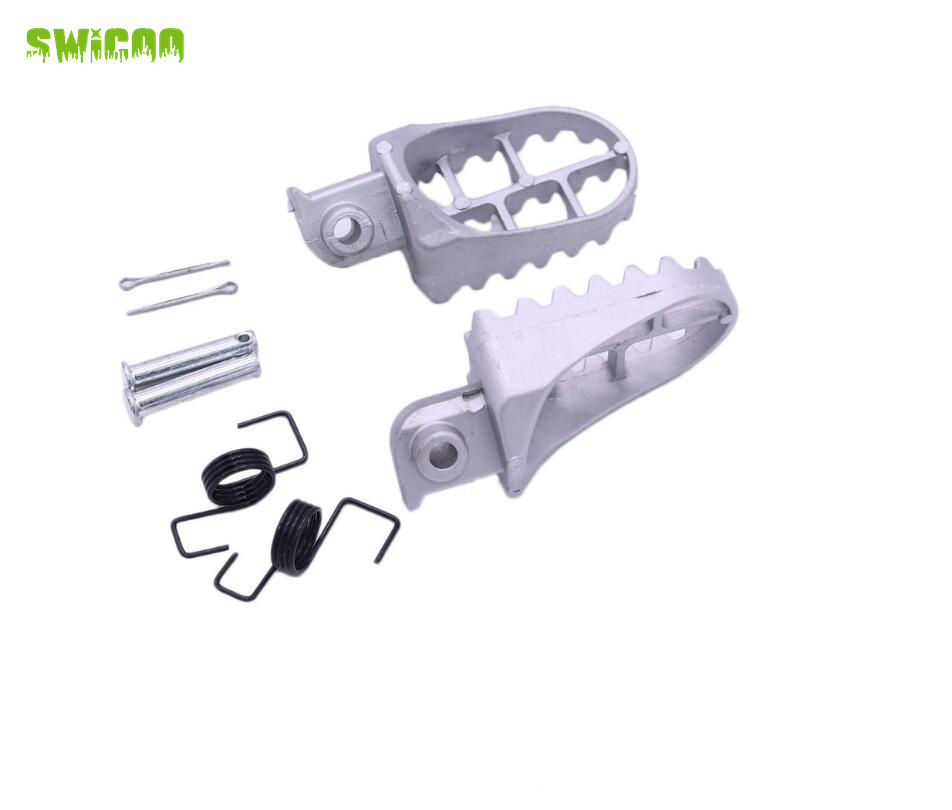 SWICOO Aluminium Footpeg Footrest Rests Pedals Foot Pegs for XR50R ...
