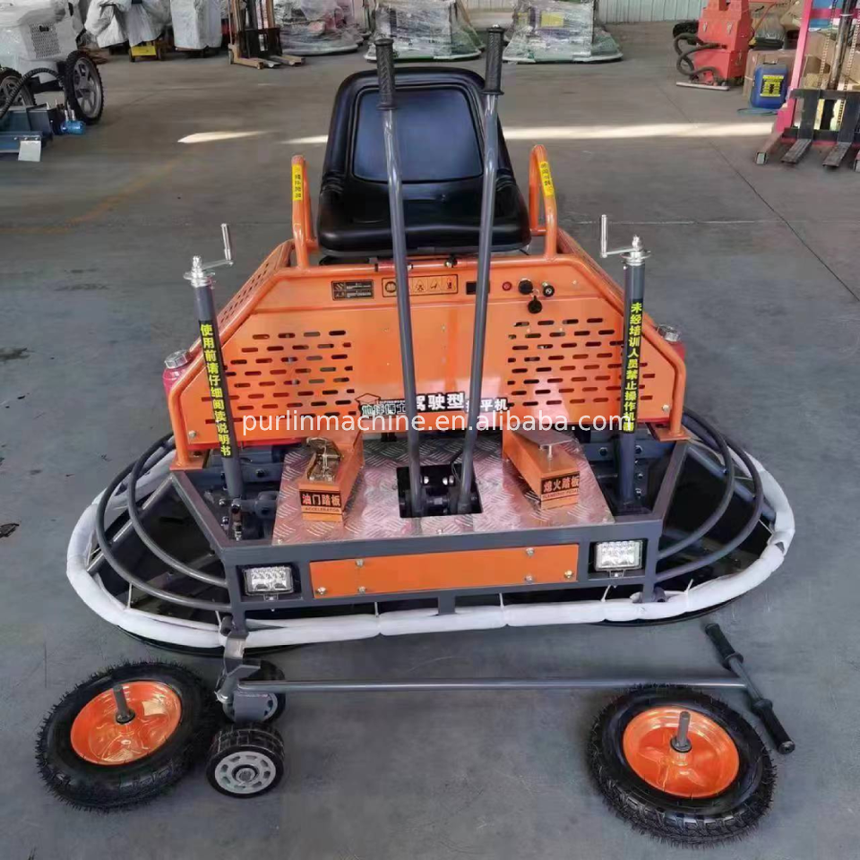 Demma 220V Fully Automatic Ride-On Concrete Floor Trowel Machine Diesel Engine Bearing Gearbox ...