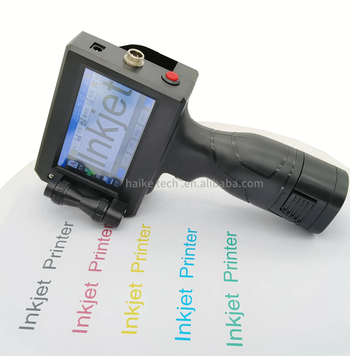 2025 HAIKE Model a New Model Handheld Inkjet Printer for Date Batch ...
