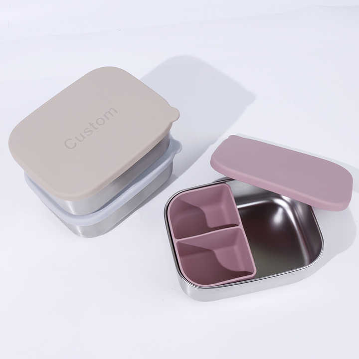 2024 New Design Custom Lunch Box Kids School 304 Stainless Steel Lunch ...