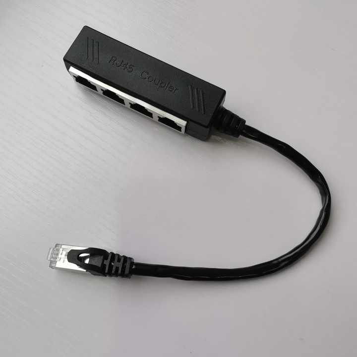 STP/FTP ISDN RJ45 Splitter 1 to 4 - Ethernet Solutions