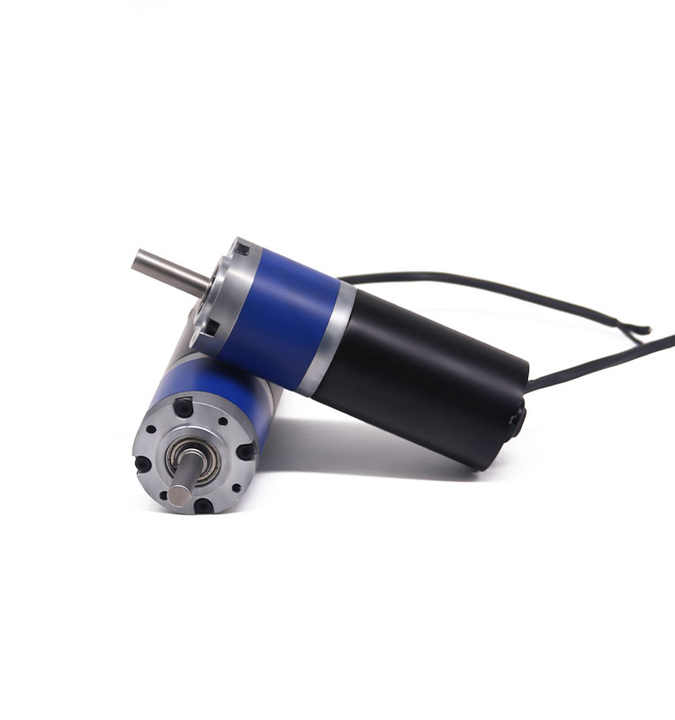 42XJ4250 BLDC 12V Brushless Motor with Encoder Threaded D Shaft DC ...