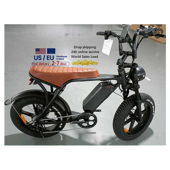 VOMO V8 Electr Mountain E-Bike - High Speed & Fat Tires