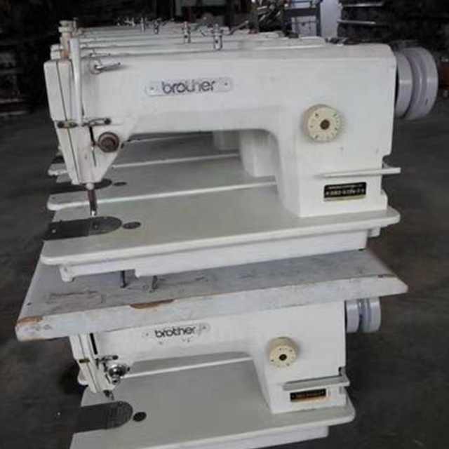 Brothers 735 Single Needle Lockstitch Sewing Machine Used Industrial ...
