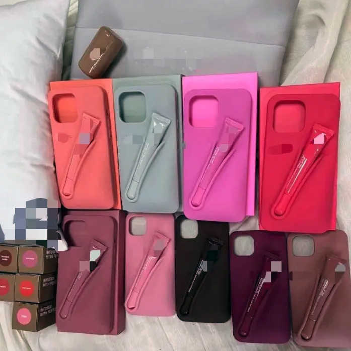 Peptide Rhodee Inspire Lipgloss Holder Phone Case Haley Silicone Case ...