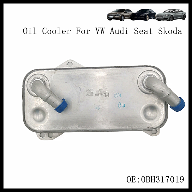 0BH317019 Cooling System Oil Cooler Transmission Engine Oil Cooler for ...