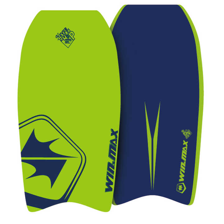 Win.max 36'' Grey Bodyboard for Lakes & Rivers - Beginners, OEM