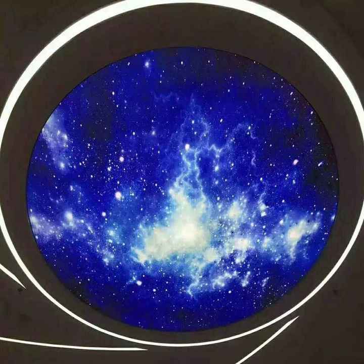 Modern 3D Starry Sky PVC False Ceiling Tiles for Living Room - OEM