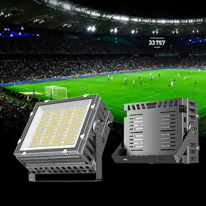 New Style Outdoor Tennis Court Flood Light Waterproof Ip66 400w 600w 1000w Led High Pole Flood ...