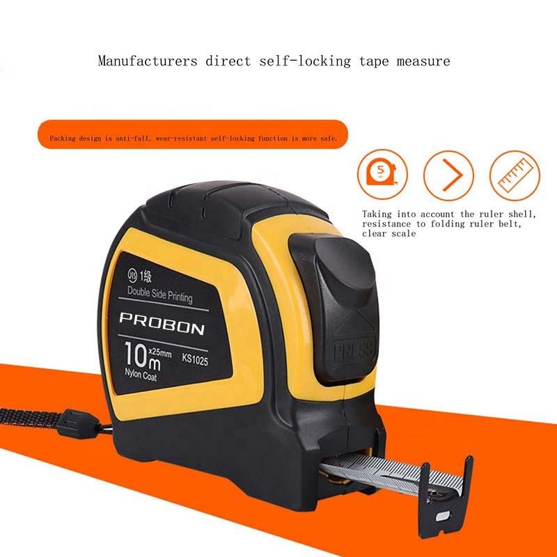Probon 3m 5m 7.5m 10m Retractable Tape Measure construction Smart Auto ...