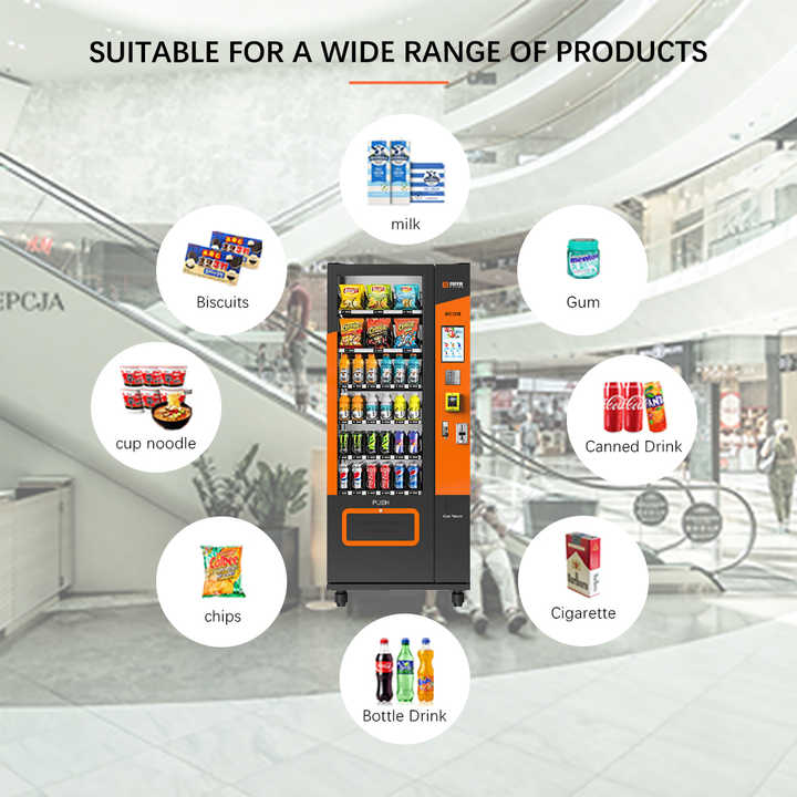 JSK Ice Water Vending Machine With Age Verification Self Service ...