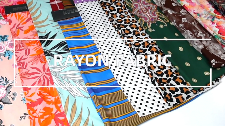 Tela de Rayón Challis Suave 40s, Tela Lisa de Rayón, Tela Estampada ...