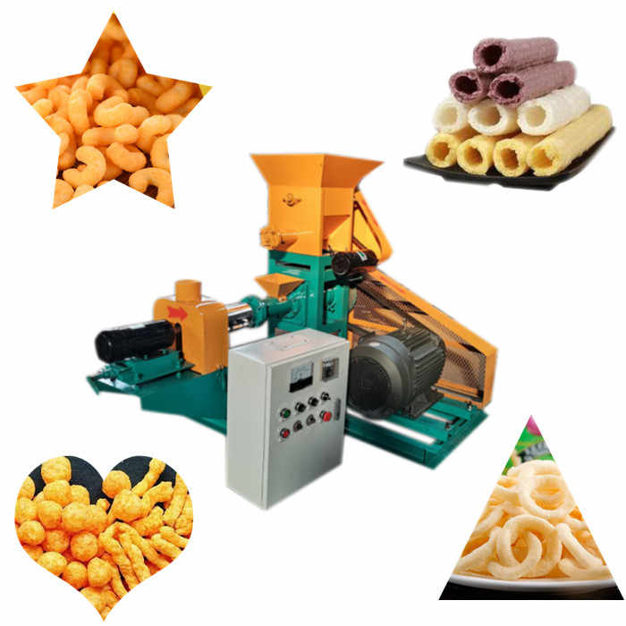 10 Shapes Set Puff Corn Snack Making Machine - High Efficiency