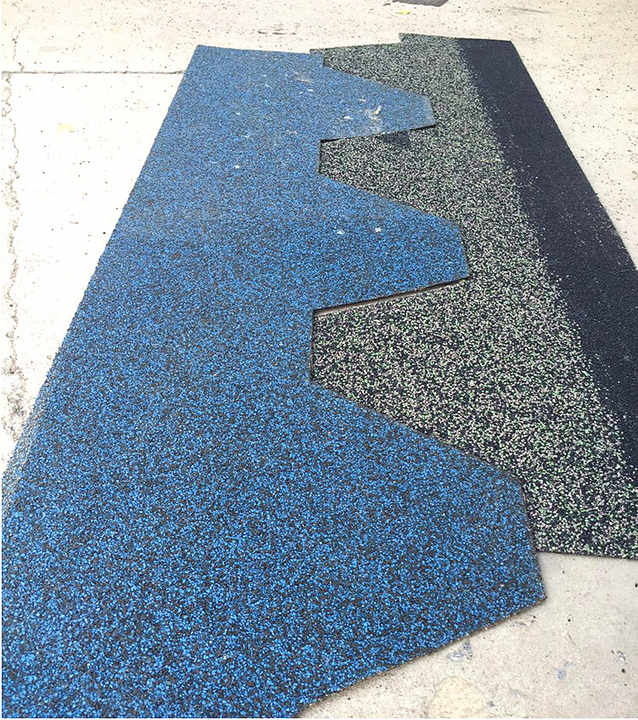 Industrial Style Bitumen Sheet Asphalt Shingles Roof Waterproofing ...