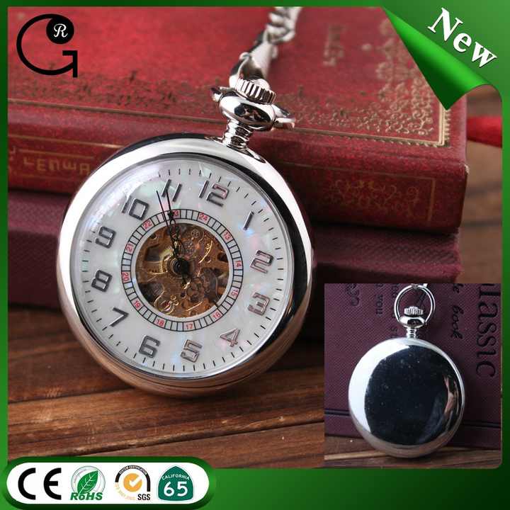 Vintage watch silver metal wholesale japan movt stainless steel back ...