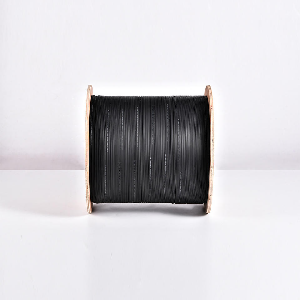1 2 4 6 8 12 24 48 96 144 Core Ftth Drop Fibre Optic Cable Outdoor ...