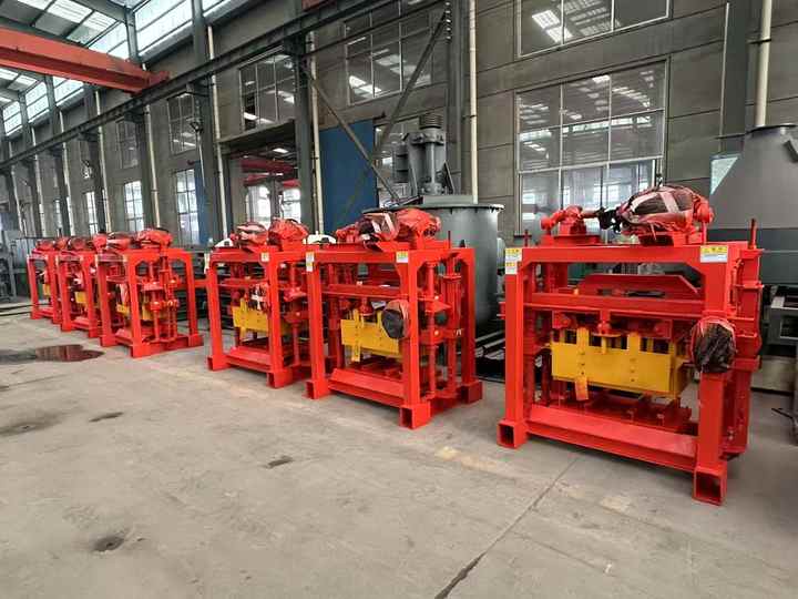 Cheap Qtj4-40 Small Manual Block Forming Machine Brick Production Line ...