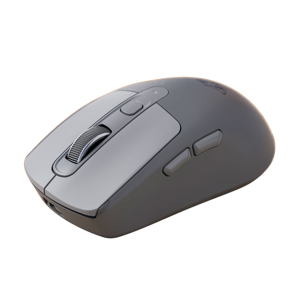 Free Wolf A3 Wireless BT Dual Mode Mouse - Ergonomic & Rechargeable