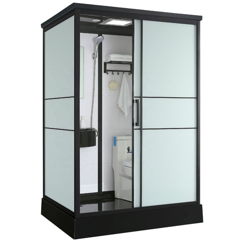 Shower Pod All in One Prefab Modular Bathroom Unit with Toilet
