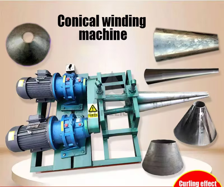 Metal Sheet Cone Rolling Machine Small Cone Plate Rolling Machine 3 ...