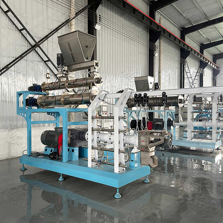 Automatic Floating Fodder Extrusion Machine for Fish Feed Processing ...