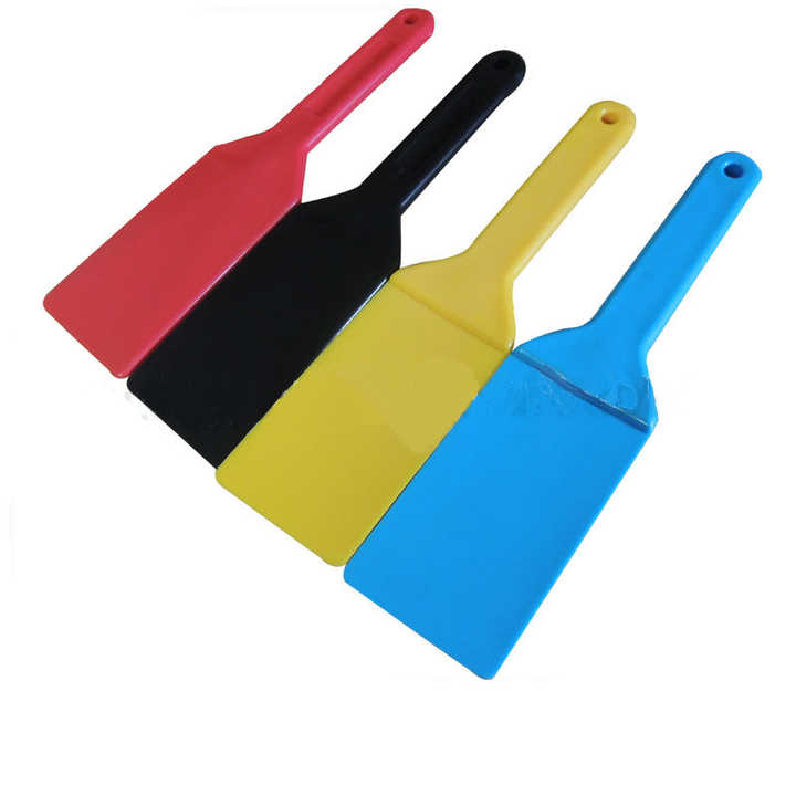 4 Color Plastic Spatulas New Ink Scoop Screen Printing Shovel| Alibaba.com