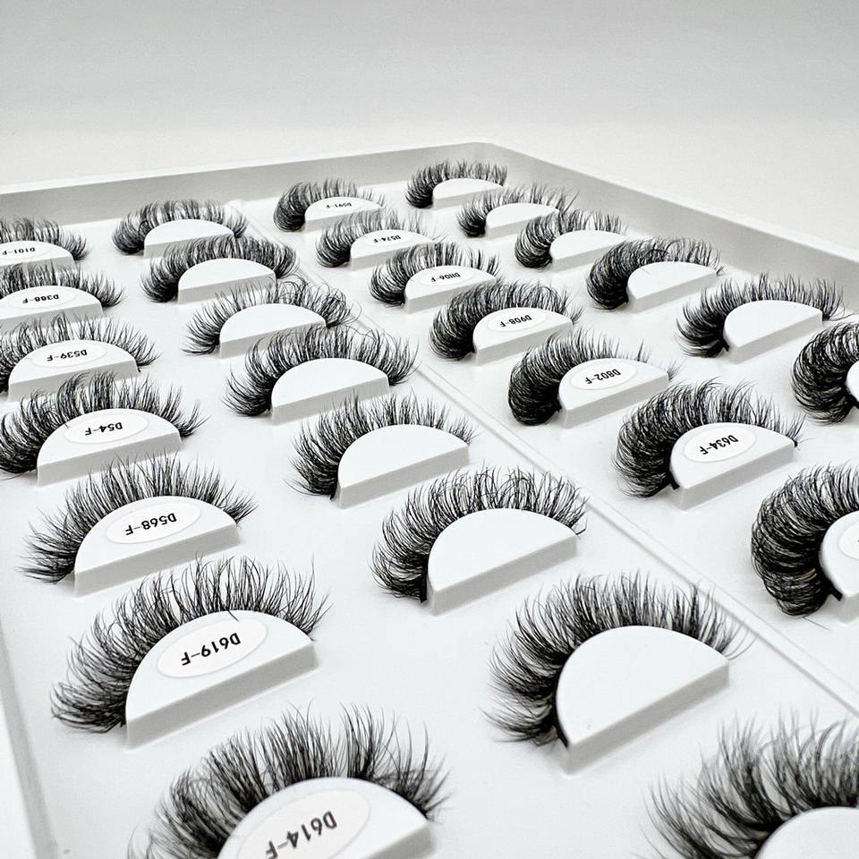 Best Selling Super Fluffy Faux Mink Lashes 3d 5d Wholesale Vendor Own ...
