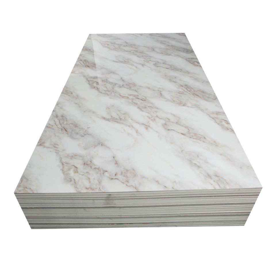 PVC Marble Sheet - Durable, Waterproof, High-Gloss Decor