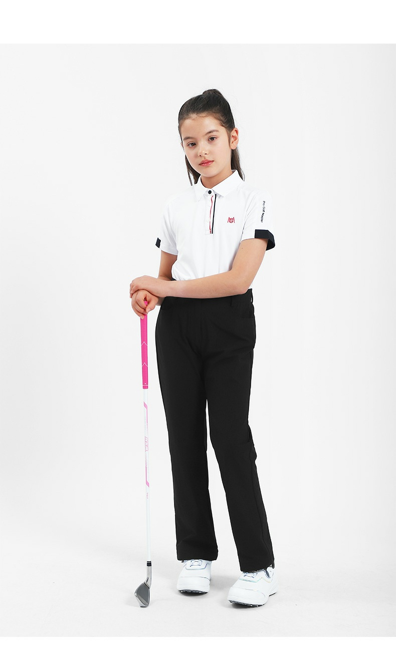 PGM KUZ155 custom girls golf trouser elastic waistband summer golf ...