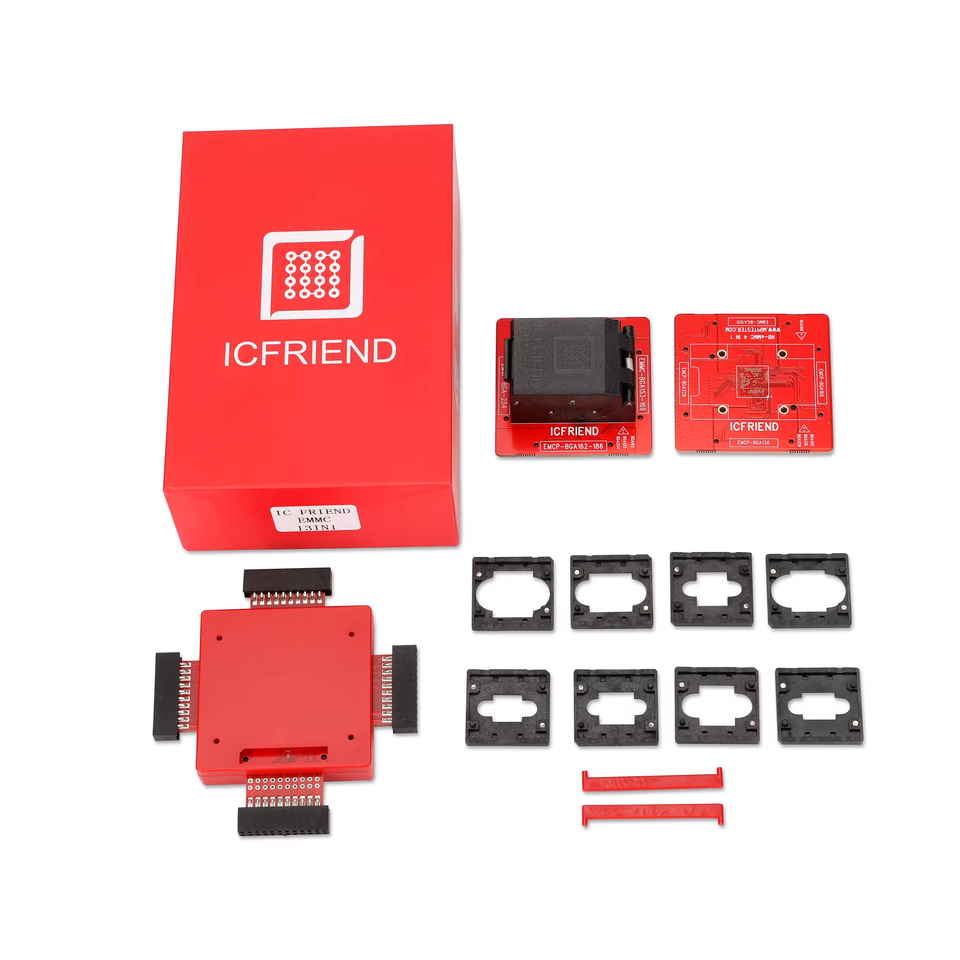 ICFRIEND NB全易-jtag Plus Box 13in1 EMCP BGA254/136/100/168/162/186/221 ...