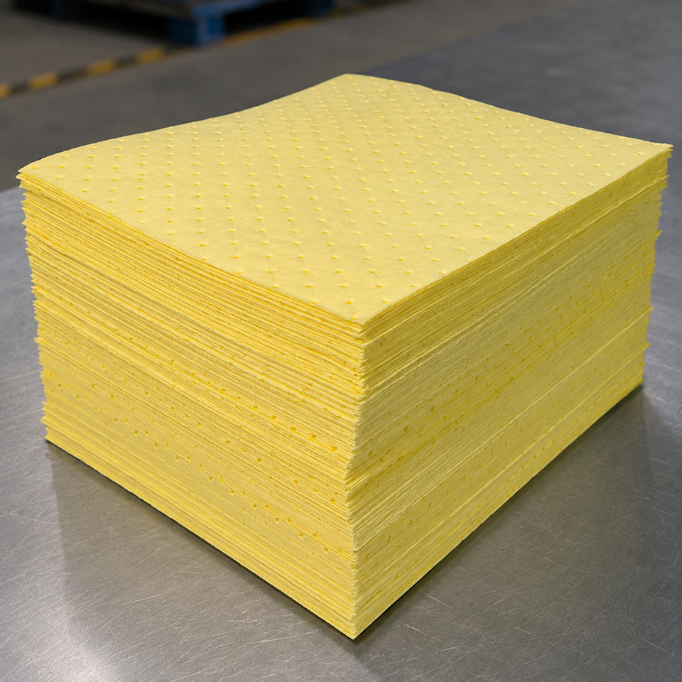 Chemical Absorbent Pad Hazmat Absorbent Pad for Industrial Chemical ...
