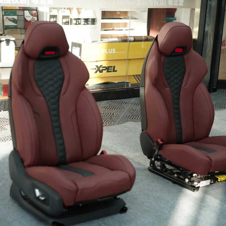 Source Factory BMW Full Set Seat Cover Cowhide Seat Cover M3 Sport Seat ...
