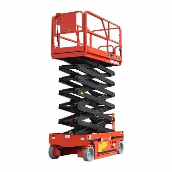 Hydraulic Aerial Work Platform man Lift Telescope Mini Spider ...