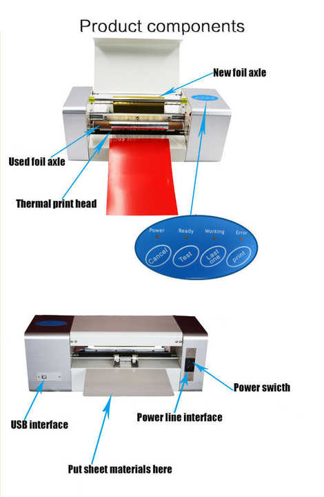 360A Digital Hot Stamping Machine - Efficient Foil Printing