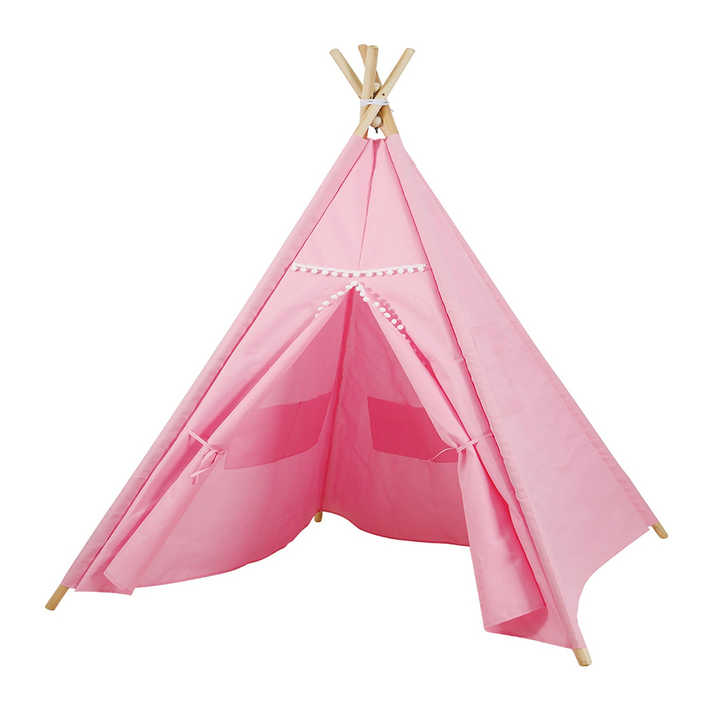 3D DIY Pyramid Teepee Tent Model Geometric Pattern Themed Rooftoy ...