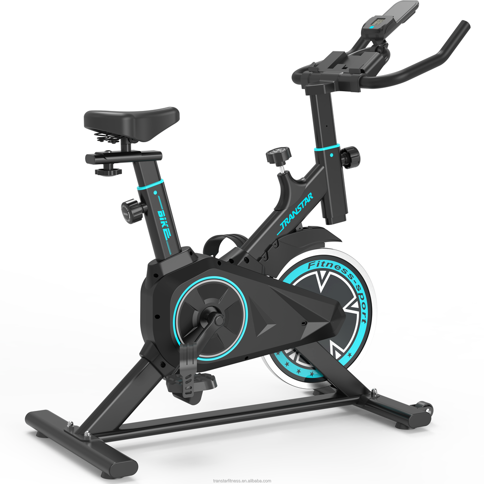 Transtar 2025 New Model Compact Spinning Bike Adjustable Exercise Bike ...