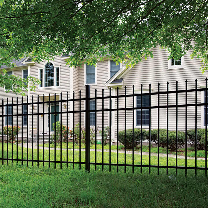 YC unclimbable metal courtyard fence Factory direct sales gates and ...