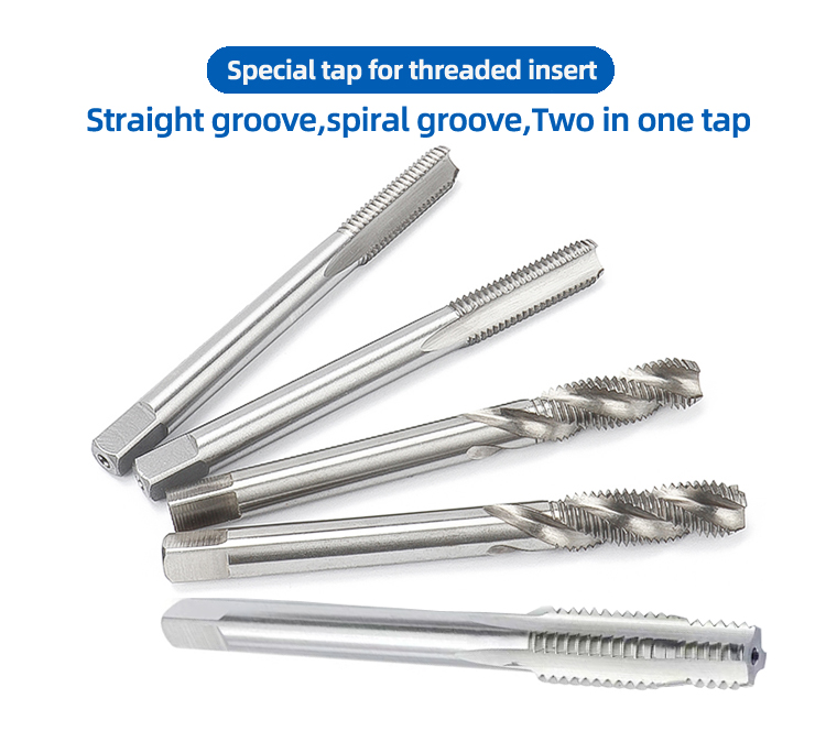 HSS spiral straight groove thread drill M thread tap Products from ...