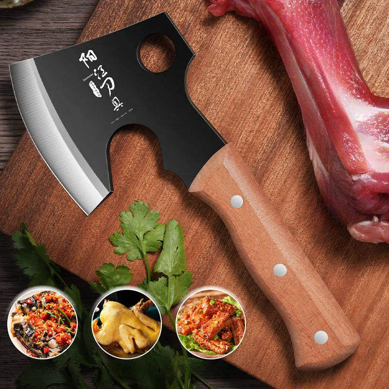 3.5 Inch Stainless Steel Axe Necessary Major Butcher's Axe Outdoor ...