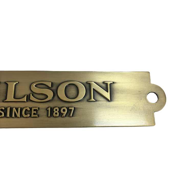 Global Custom Gold Stainless Steel Nameplate Pin Model in Anodized ...